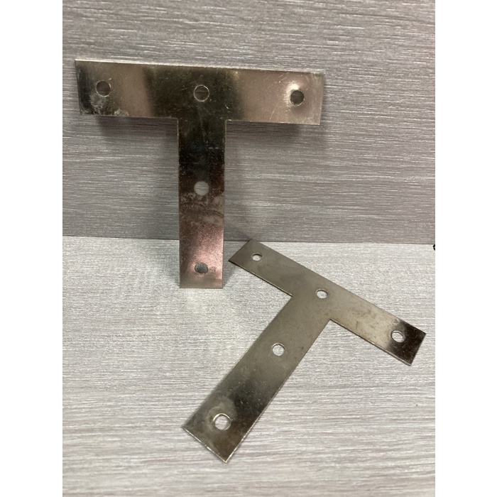 Jual Besi Plat T Tipis Konektor Besi / Bracket Connector | Shopee Indonesia