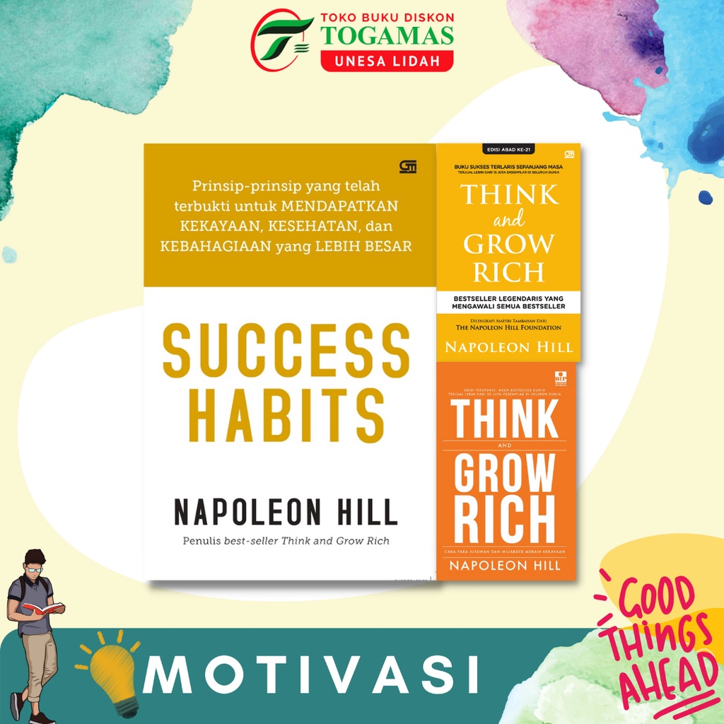 Jual Success Habits Think And Grow Rich Cara Para Jutawan Dan
