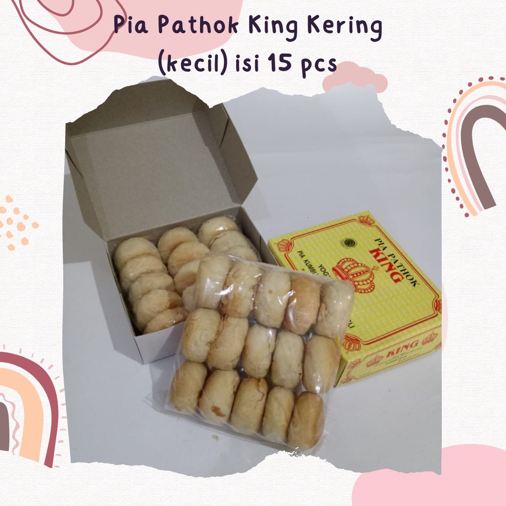 Jual PIA PATHOK KING KHAS JOGJA kecil kering isi 15pcs | Shopee Indonesia