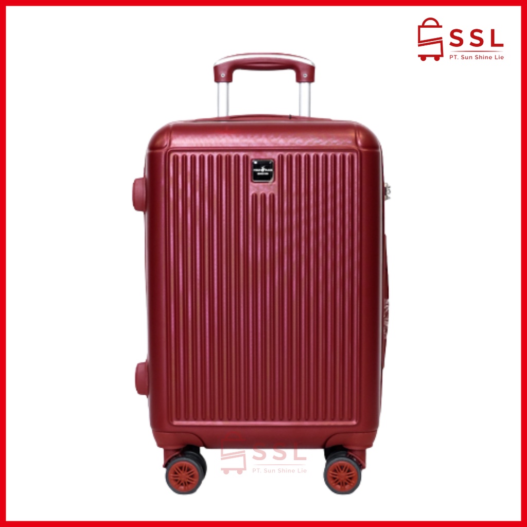 Jual Koper ZL 019-B One Colour Ukuran 20 Inch Roda Putar Koper ABS ...