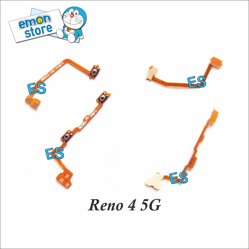 Jual Flexible Tombol Power On Off Flexibel Volume Oppo Reno 4 5G Reno4 5G | Shopee Indonesia