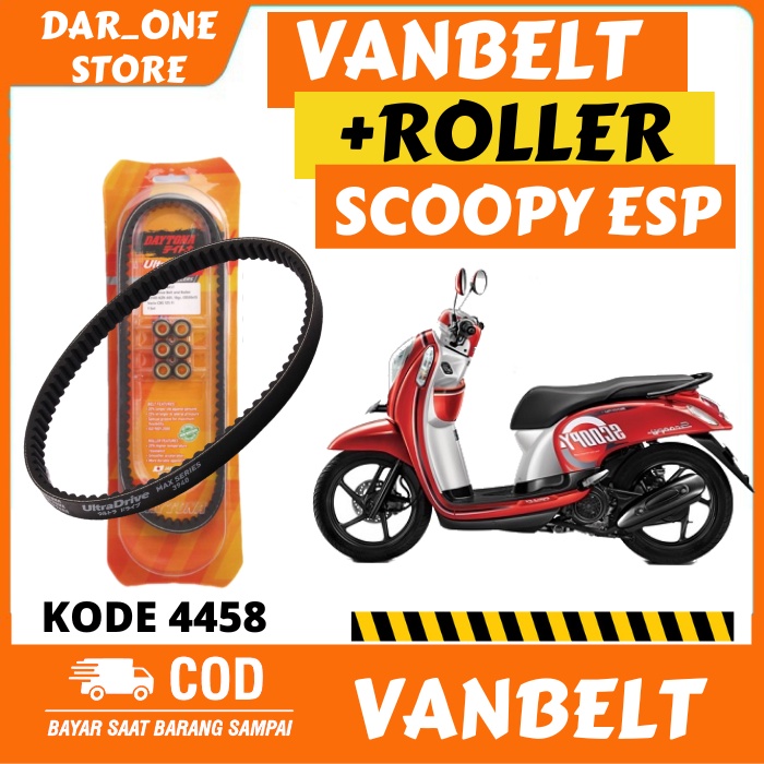Jual VANBELT PLUS ROLLER DAYTONA RACING ULTRA DRIVE ORIGINAL HONDA ...
