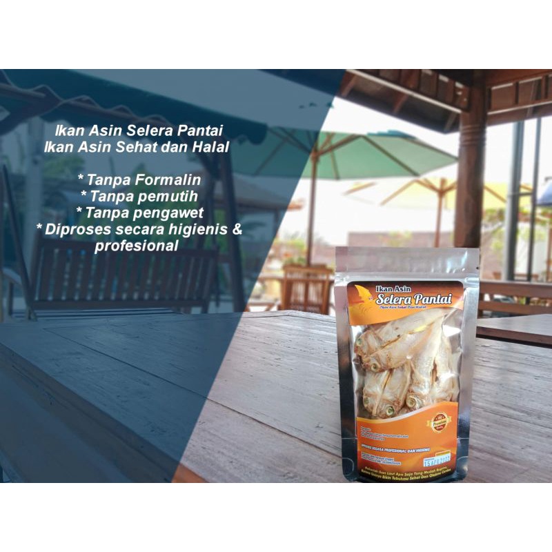 Jual produk seafood kering ikan asin kering selera pantai | Shopee ...