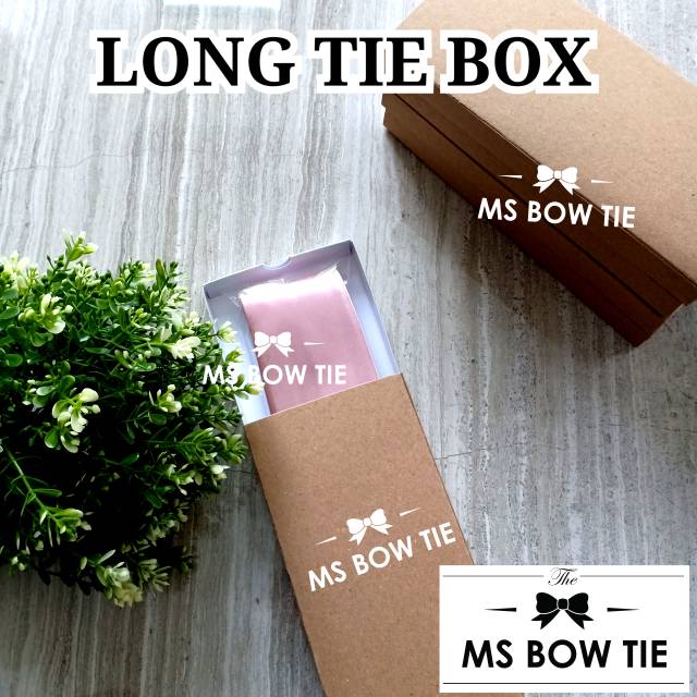 Jual Kotak box dasi panjang packing | Shopee Indonesia