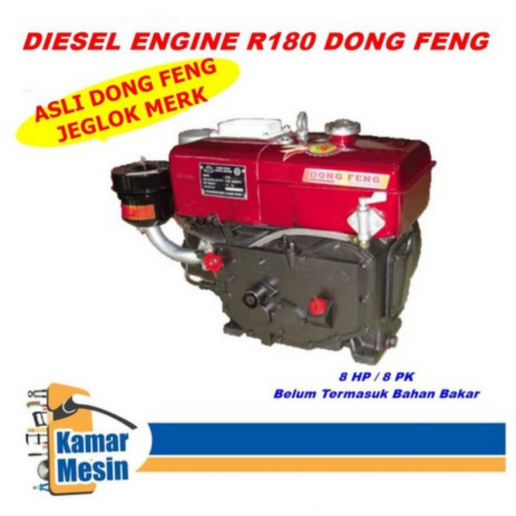 Jual Diesel DONGFENG 8 PK Diesel DONG FENG 8PK Diesel DONGFENG R180 ...