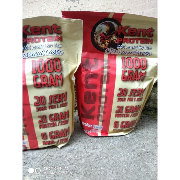 Jual kent whey protein soy ecer 500 gr | Shopee Indonesia