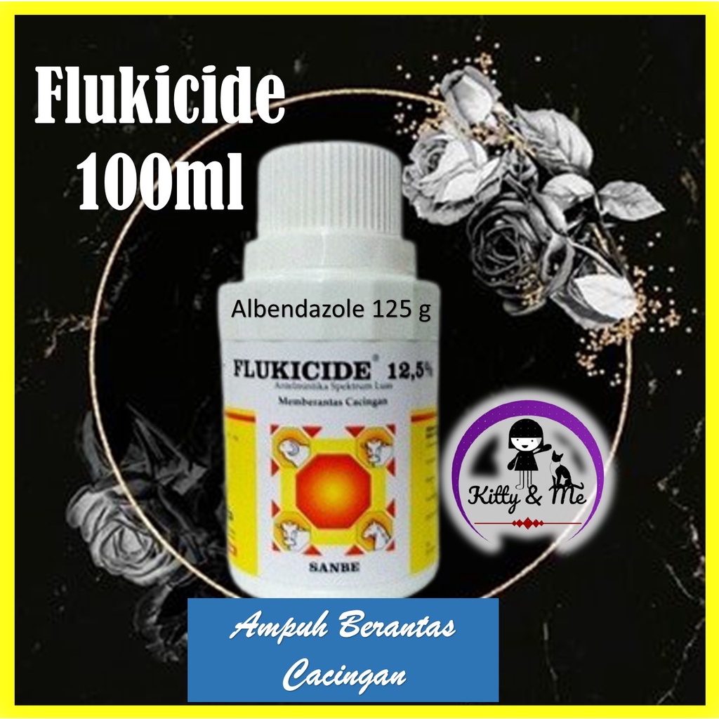 Jual Flukicide Oral 12,5% 100 ml Albendazole Oral Obat Cacing Untuk ...
