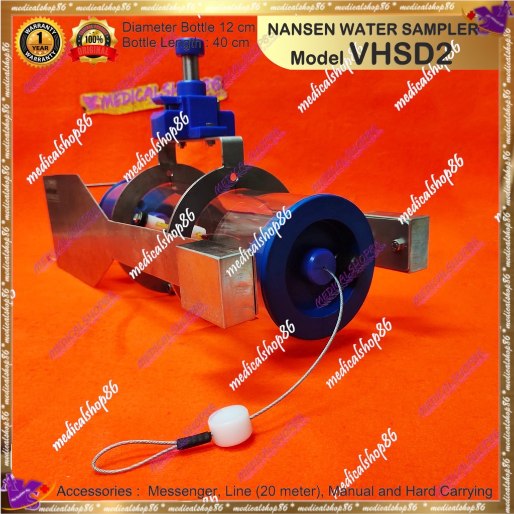 Jual NANSEN WATER SAMPLER Capacity 3.2 Liter - LOKAL | Shopee Indonesia