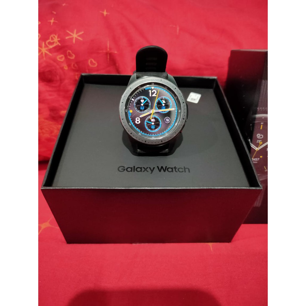 Jual Samsung Galaxy Watch black 42mm GEAR S4 secondhand/bekas | Shopee ...