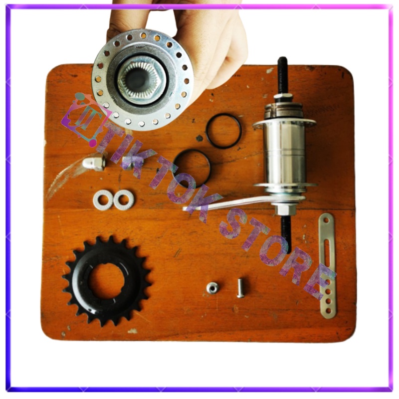 Jual Hub Torpedo Sepeda 40 Hole Complete set | Shopee Indonesia