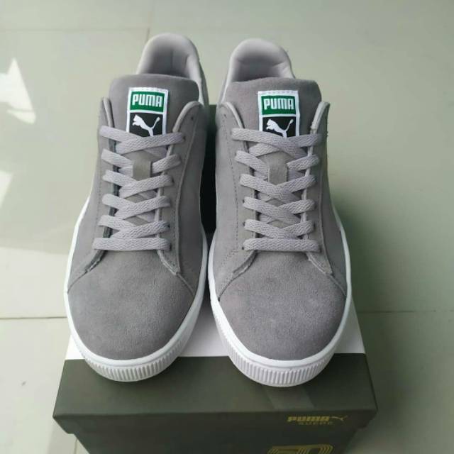 Jual Puma Suede Grey | Shopee Indonesia