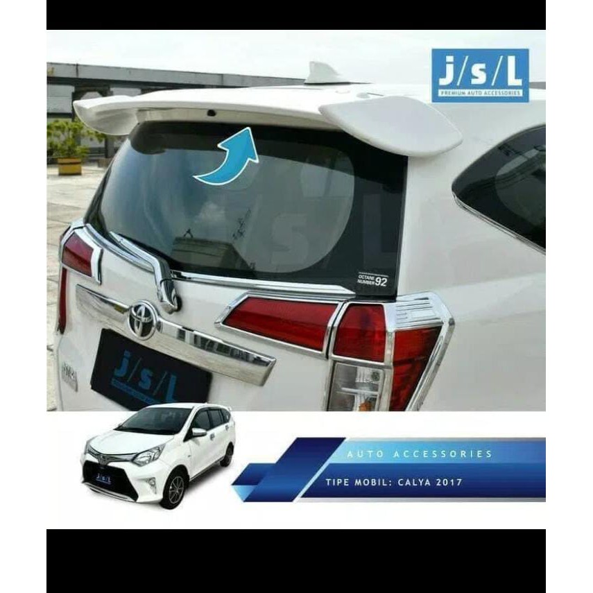 Jual Spoiler Belakang Mobil Calya Sigra Warna Body | Shopee Indonesia