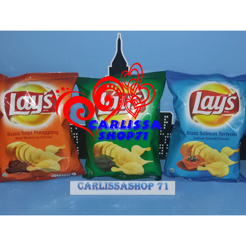 Jual LAYS 68GR RUMPUT LAUT, SAPI PANGGANG, SALMON HARGA TERJANGKAU ...