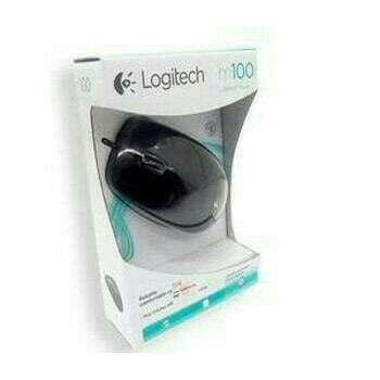 Jual New Mouse Logitech m100r/Logitech Mouse kabel M100r | Shopee Indonesia