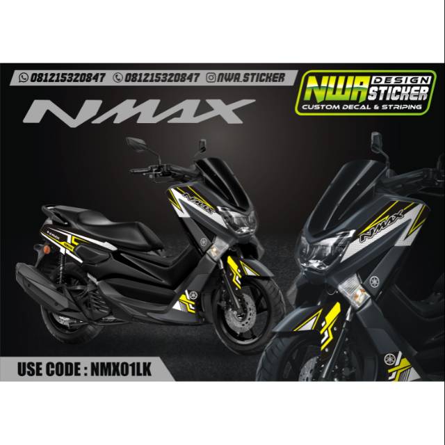 Jual Striping NMAX With Code LK | Shopee Indonesia