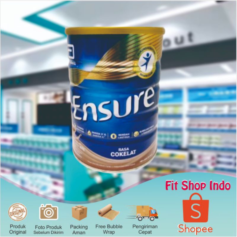 Jual Ensure Coklat 900 g Susu Nutrisi Dewasa Rendah Laktosa - Adult ...