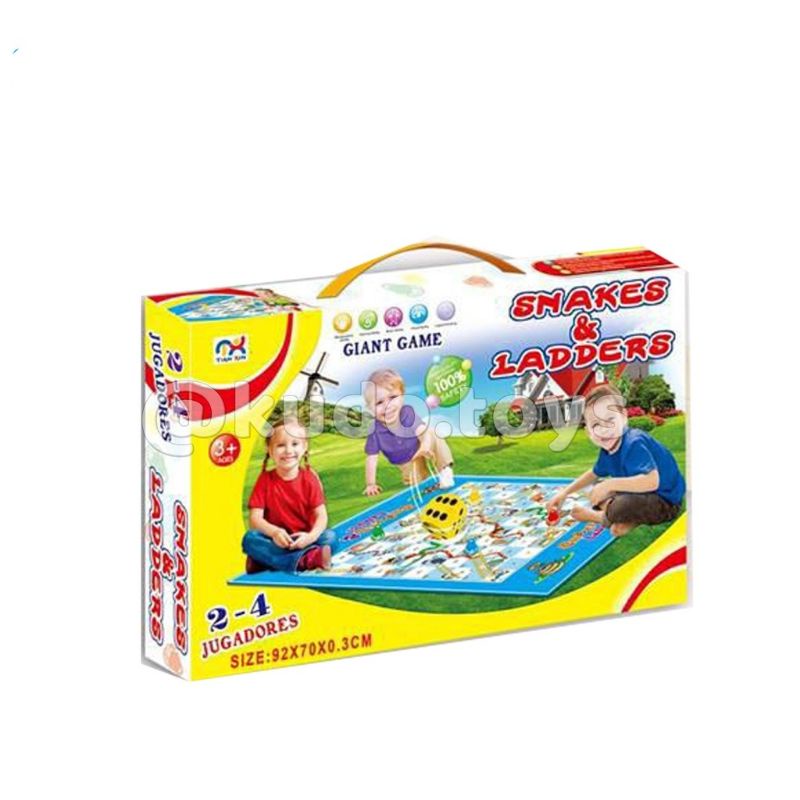 Jual Mainan Anak Karpet Ular Tangga Jumbo /Permainan Keluarga Snakes ...