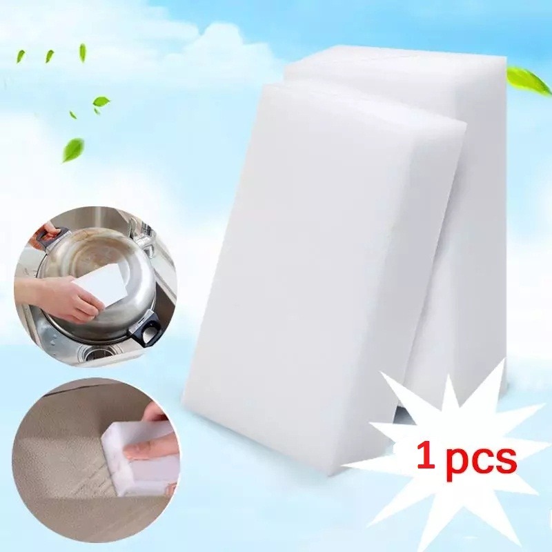 Jual Spons Melamin Ajaib Pembersih Perabotan Cleaner Eraser ...