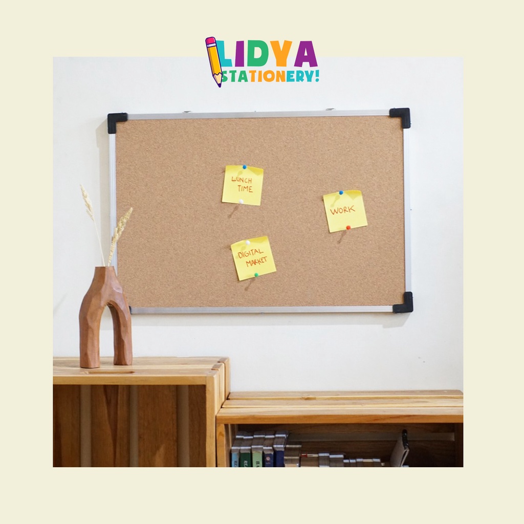 Jual Corkboard [Papan Tempel Note] Papan Buletin | Shopee Indonesia