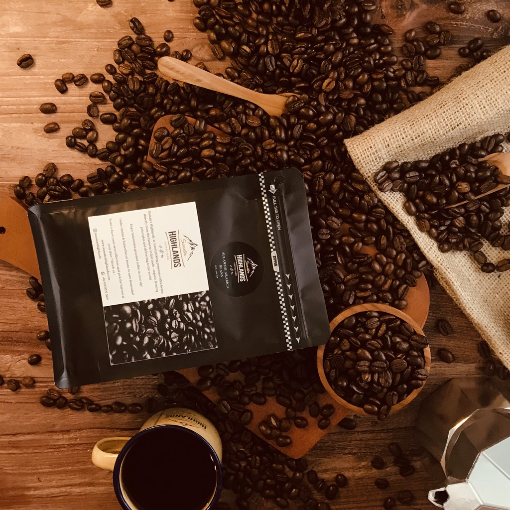 Jual KOPI BUBUK SULAWESI ARABICA COFFEE POWDER 500 GR | Shopee Indonesia