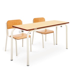 Jual CHITOSE UNI DESK & CHAIR LOW ( SET MEJA & KURSI SEKOLAH ) | Shopee ...