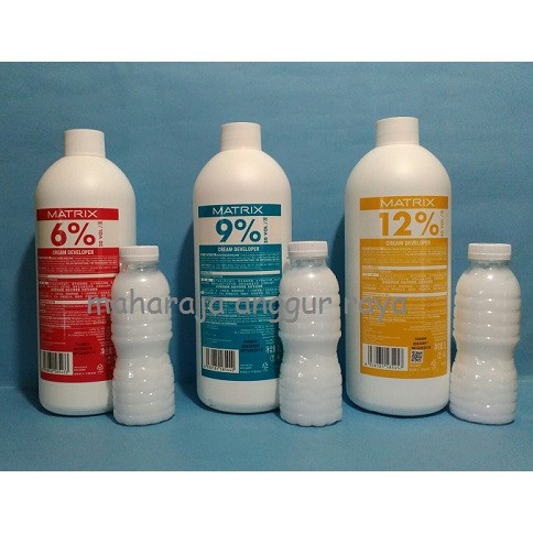 Jual MATRIX Cream Developer 200ml share in bottle Oxydant Peroxide ...