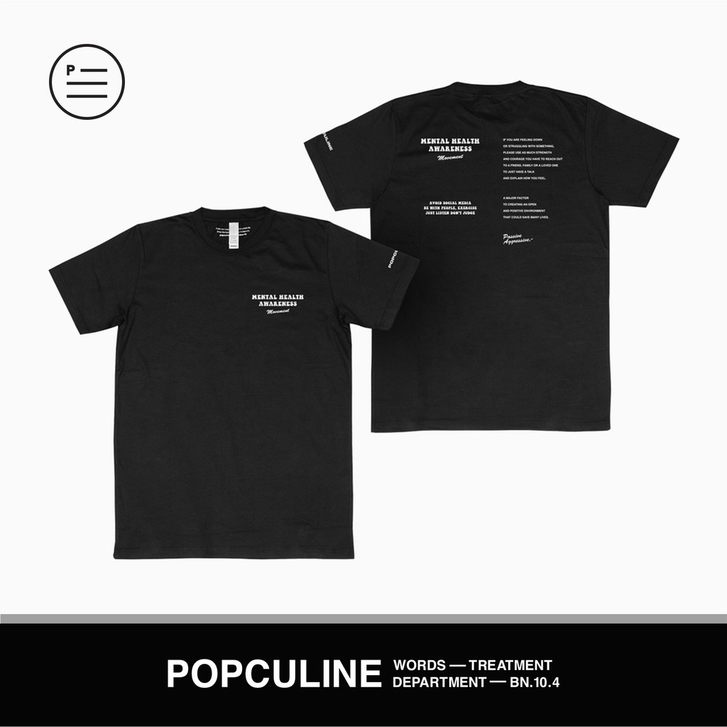 Jual Popculine - Kaos T-Shirt Mental Health Awareness | Shopee Indonesia