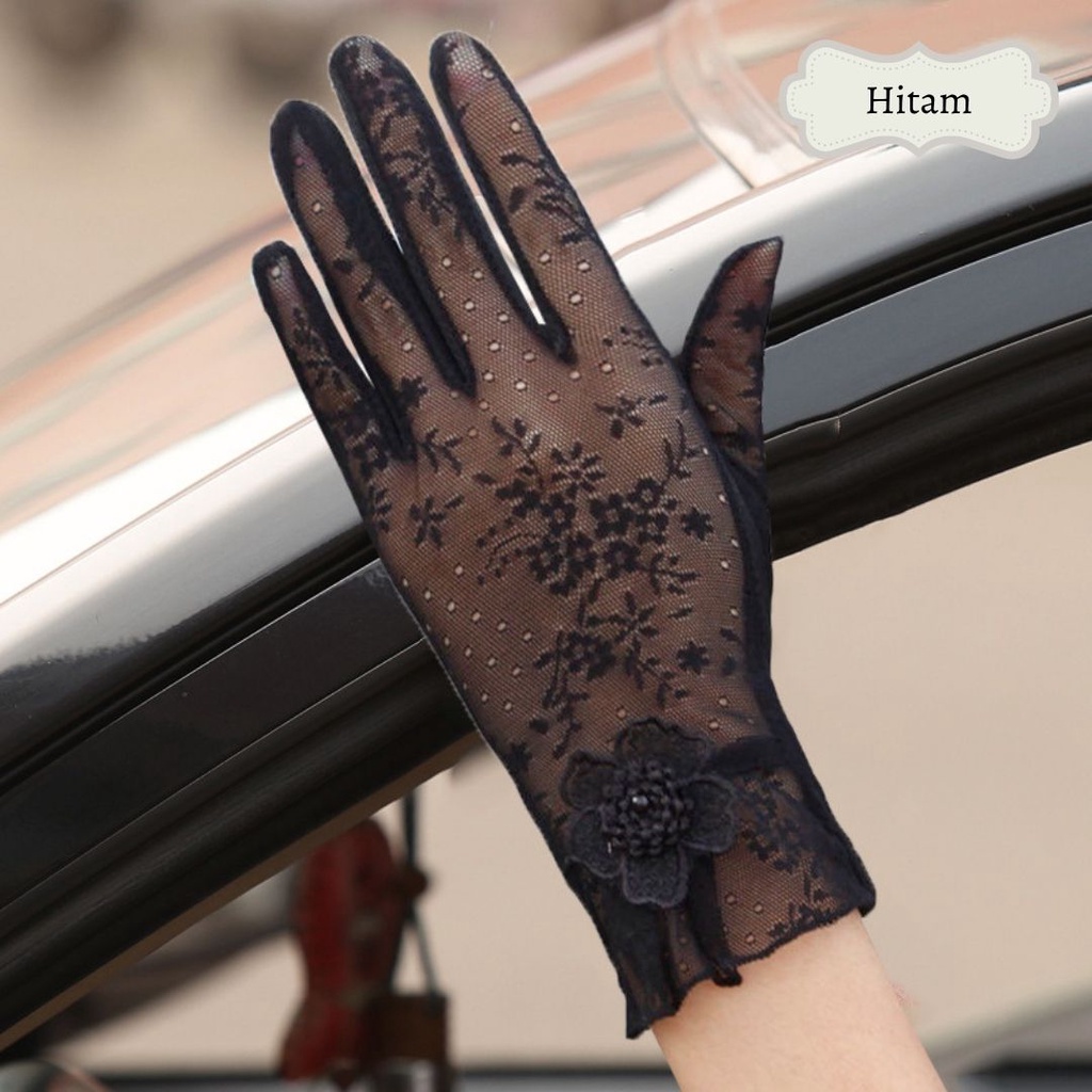 Jual Sarung Tangan Lace Bridal Wedding Kaos Tangan Akhwat Muslim ...