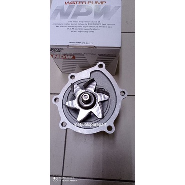 Jual WATER PUMP POMPA AIR RADIATOR WATERPUM ISUZU DMAX 4JJ 4JK MERK NPW ...
