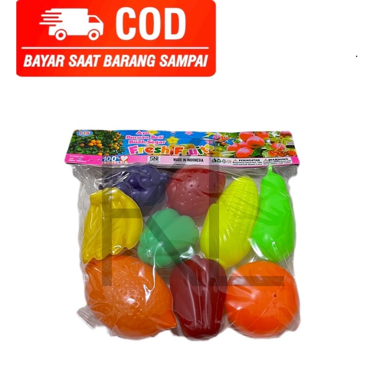 Jual MAINAN EDUKASI BUAH BUAHAN SEGAR B506 / MAINAN ANAK BUAH BUAHAN ...