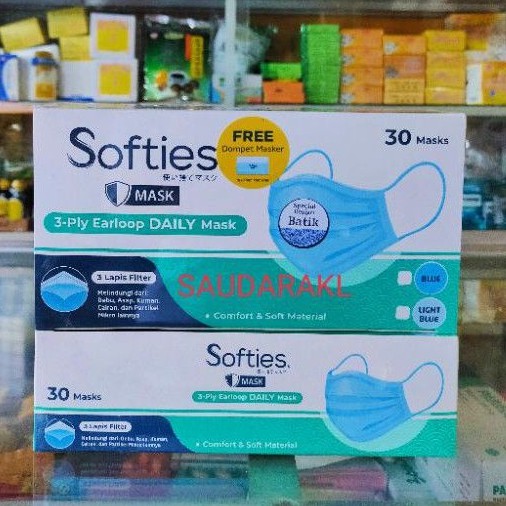 Jual SOFTIES DAILY MASK 30'S | Shopee Indonesia
