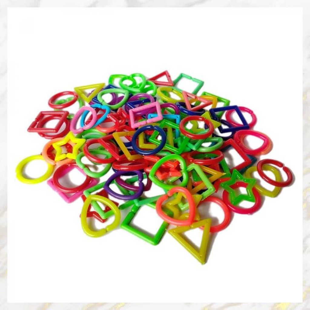 Jual MERONCE GEOMETRI PLASTIK MAINAN EDUKATIF | Shopee Indonesia