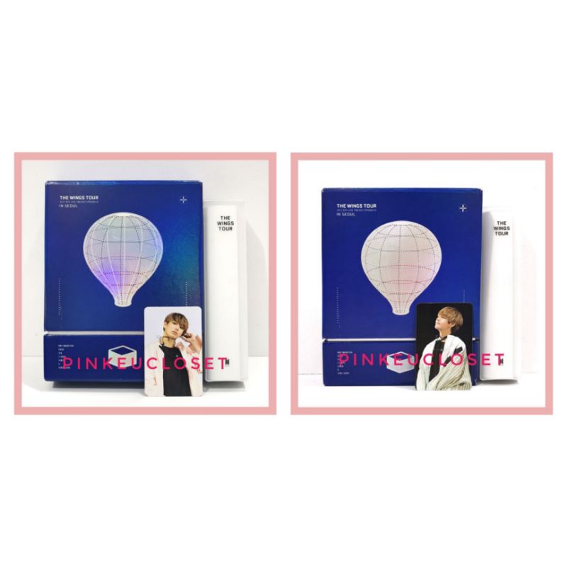 Jual [READY] BTS WINGS TOUR CONCERT SEOUL DVD FULLSET JUNGKOOK JK ...