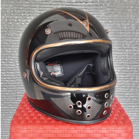 Jual Helm cakil gringo gringgo fino model cafe racer bobber style tt n ...