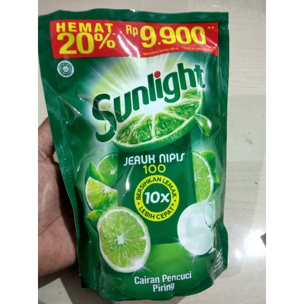 Jual Sunlight jeruk nipis cairan pencuci piring 460/ 510 ml | Shopee Indonesia