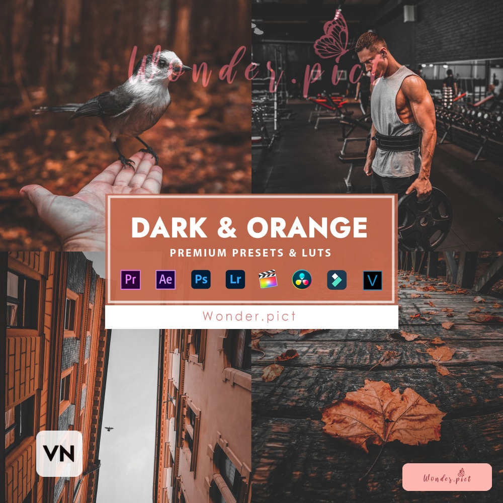 Jual DARK ORANGE | Filter Foto dan Video Luts Lut VN Premiere Pro Final ...