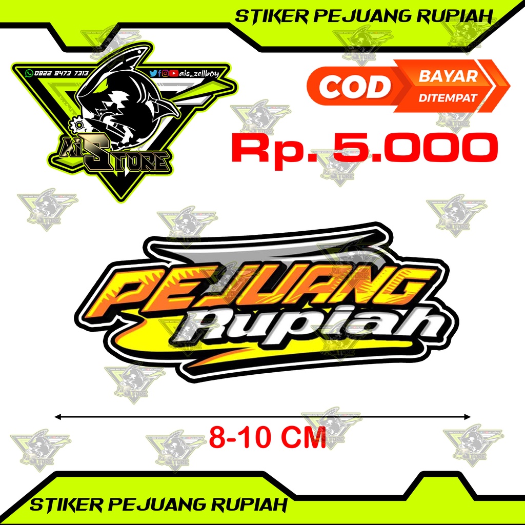 Jual Stiker Pejuang Rupiah | Shopee Indonesia