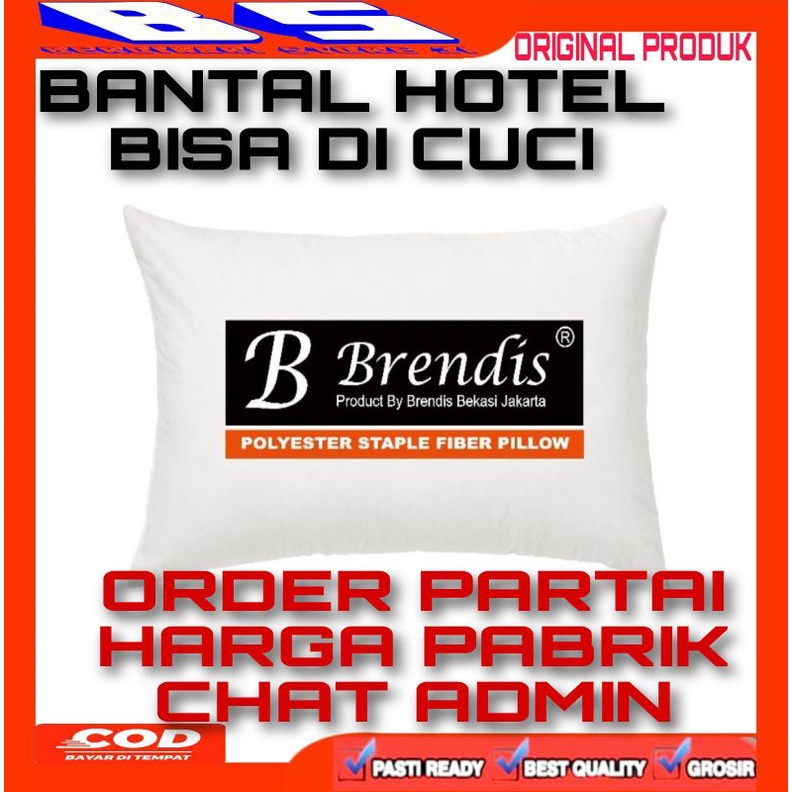 Jual [100%ORIGINAL]BANTAL / GULING SILIKON BRENDIS BANTAL HOTEL | Shopee Indonesia