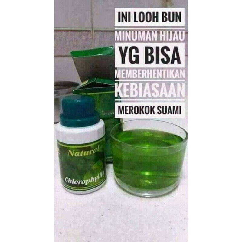 Jual Natural CHLOROPHYLL NASA / Obat Pemberhenti Rokok | Shopee Indonesia