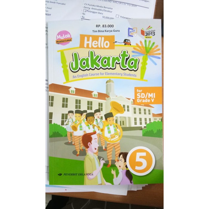 Jual 0024200240 - BUKU ERLANGGA (ORIGINAL) HELLO JAKARTA BOOK GRADE 5 ...