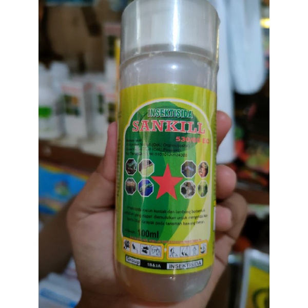 Jual Insektisida Sankil 530/60 ec 100ml,obat ulat,hama,dan wereng ...