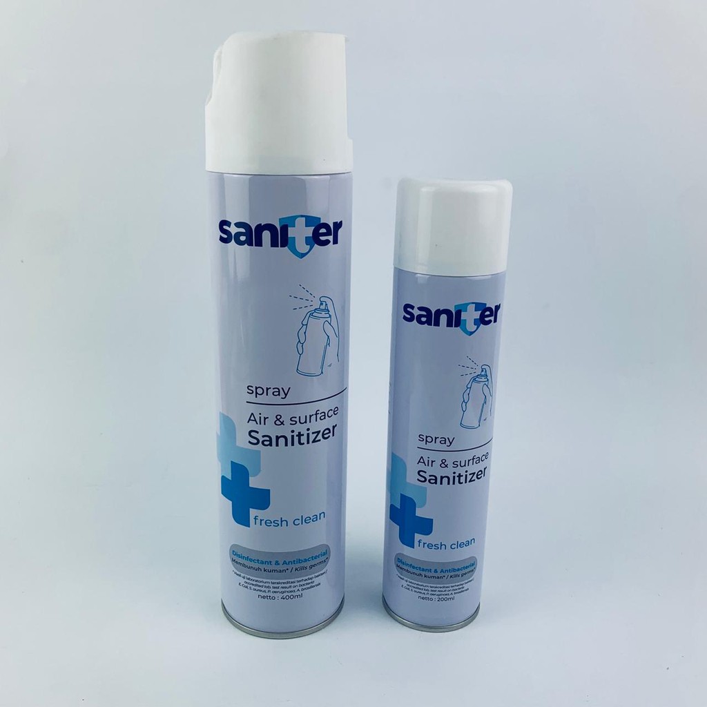 Jual Saniter / Sanitizer Spray / Fresh Clean / 200ml / 400ml | Shopee ...
