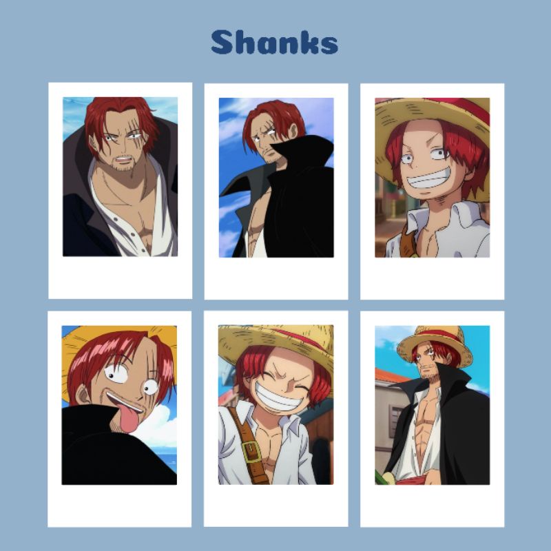 Jual Polaroid Anime One Piece Luffy Zoro Sanji Nami Nico Robin ace ...