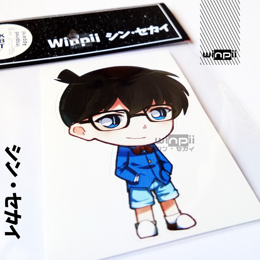 Jual Stiker / Sticker Conan Edogawa Anime Detective Conan | Shopee ...