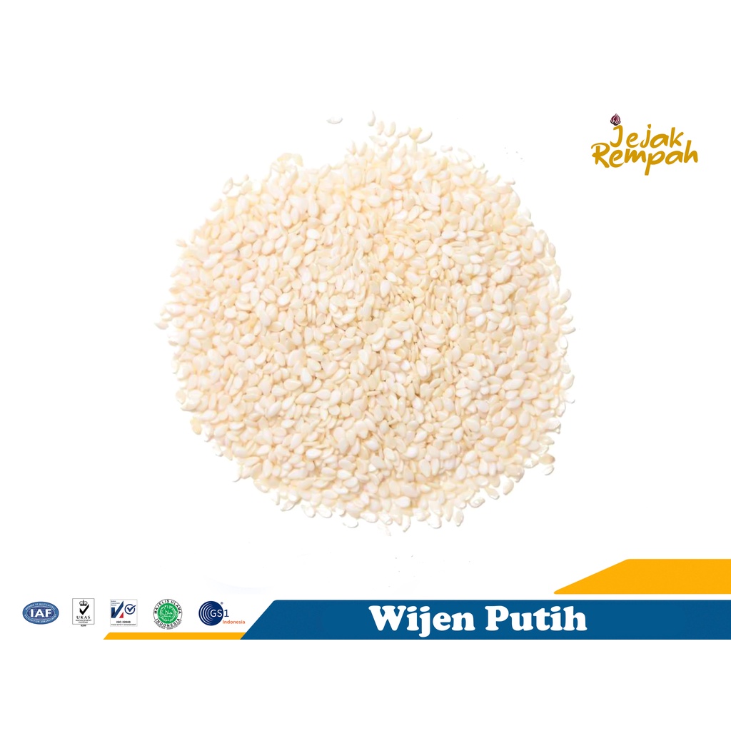 Jual Wijen Putih (Kemasan vakum 250 Gr - 1000 Gr) | Shopee Indonesia