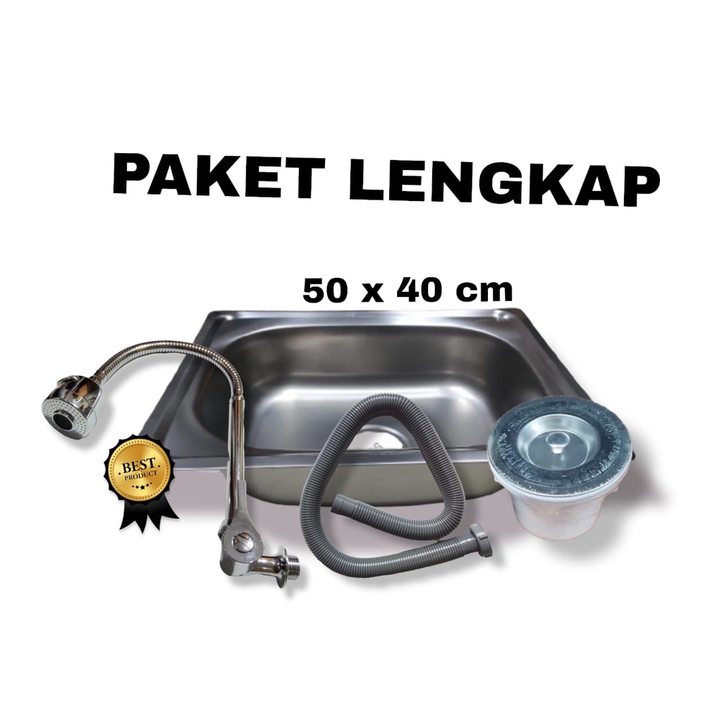 Jual BAK CUCI PIRING STAINLESS / SINK CUCI PIRING / BAK CUCI PIRING 1 ...