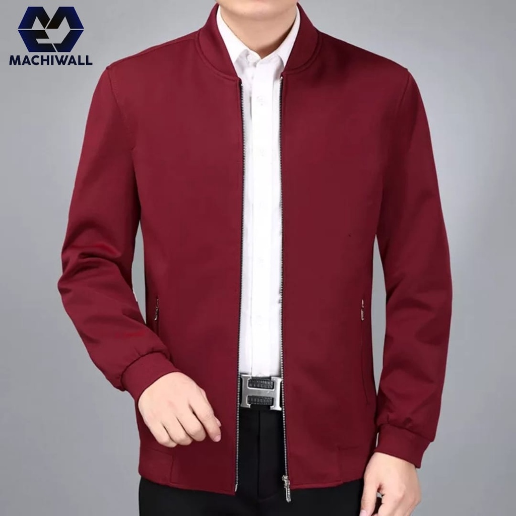 Jual JAKER FORMAL PRIA CASUAL JAKET KANTOR JAKET BOMBER | Shopee Indonesia