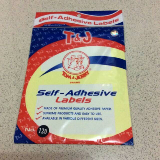 Jual Label Tom & Jerry No.120 / Label Tom & Jerry 120 | Shopee Indonesia
