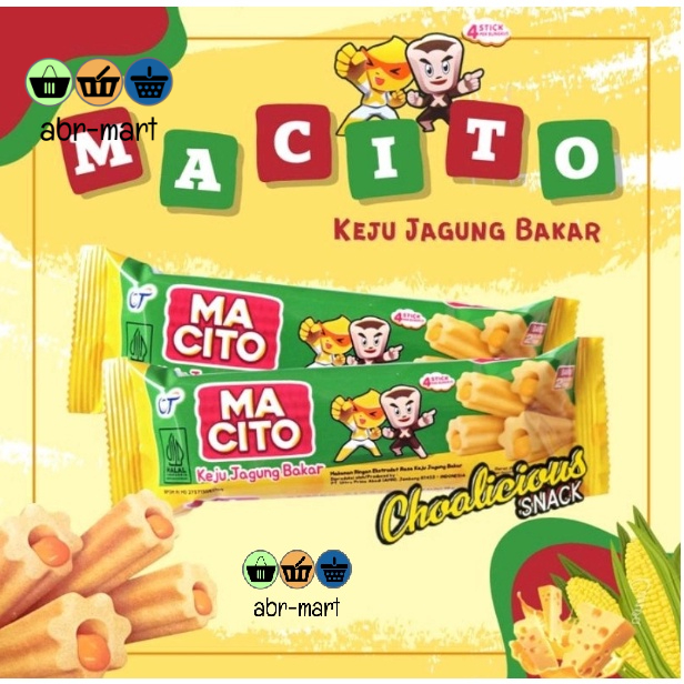 Jual MACITO Keju Jagung Bakar Snack - [ 10pcs ] * | Shopee Indonesia