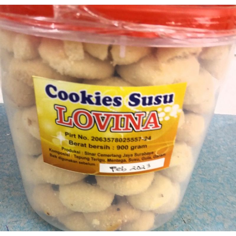 Jual lovina cookies susu 450g | Shopee Indonesia